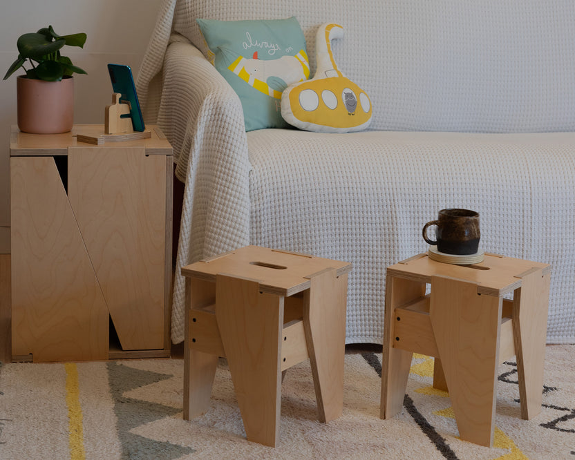 IN | Stackable stools – Hoioh Design